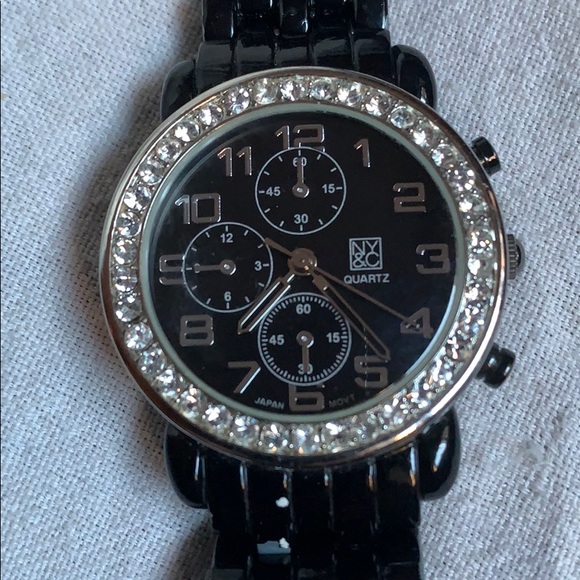 New York & Company | Accessories | Very Attractive Black Nyco Watch ...